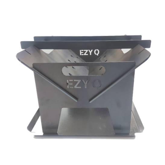 EZY Q 5mm Thick, Mild Steel Flat Packed Fire Pit (500mm Long)