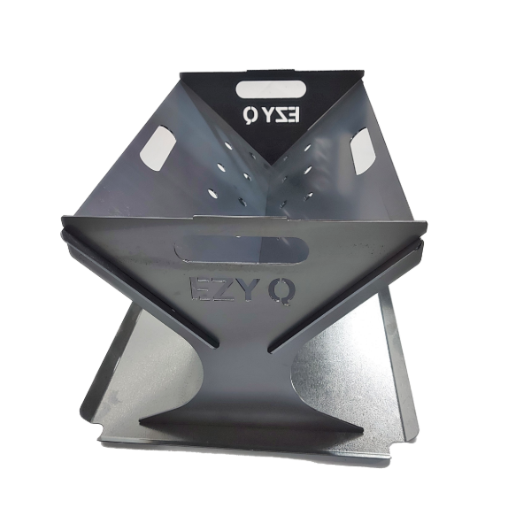 EZY Q 3mm Thick, Mild Steel Flat Pack Fire Pit (600mm Long)